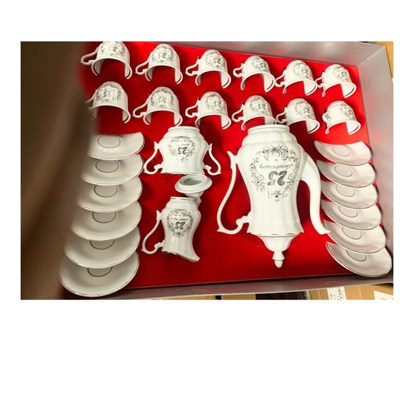 Kitchen | Queen Elizabeth 25th Coronation Anniversary Windsor Tea Set ...